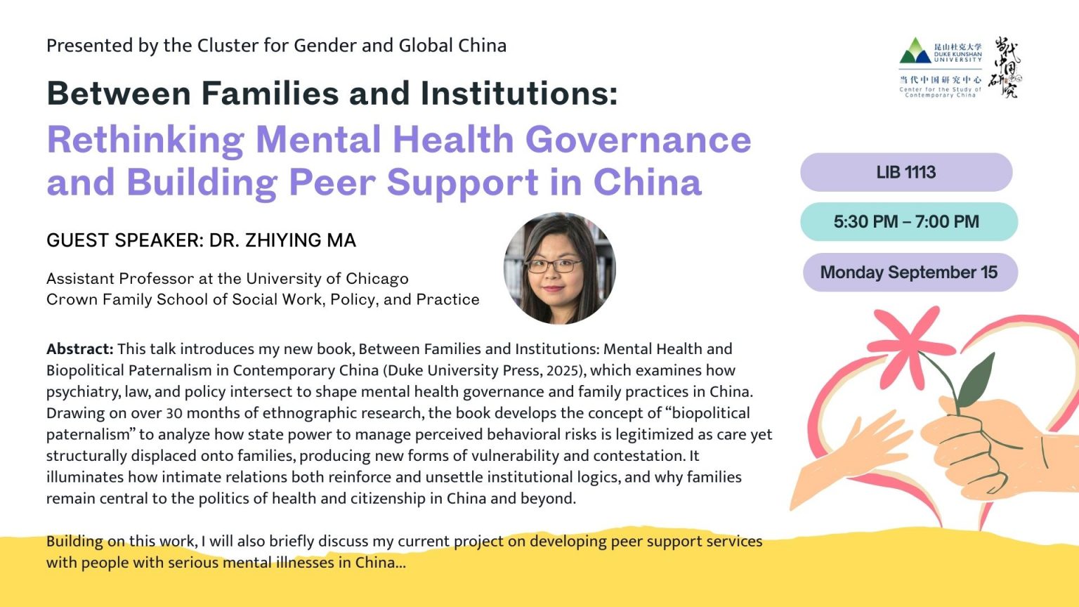 Between Families and Institutions: Rethinking Mental Health Governance and Building Peer Support ...