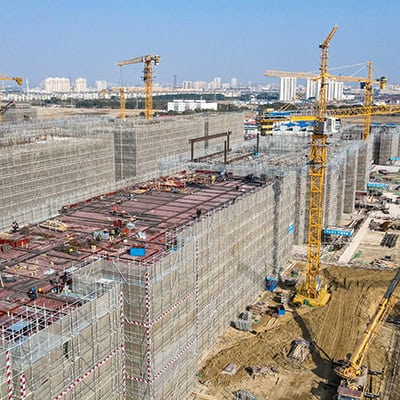 Aerial images show rapid progress of phase 2 construction - News | Duke ...