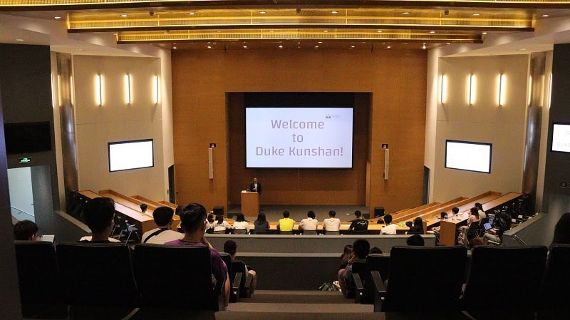 DKU town hall welcomes Duke students for fall semester - News | Duke ...