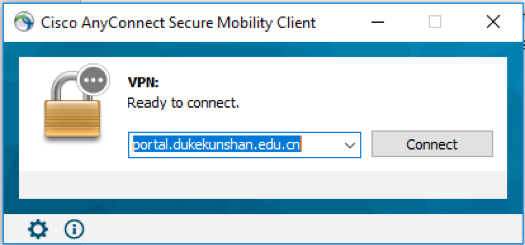 DKU VPN Setup – Duke Kunshan University