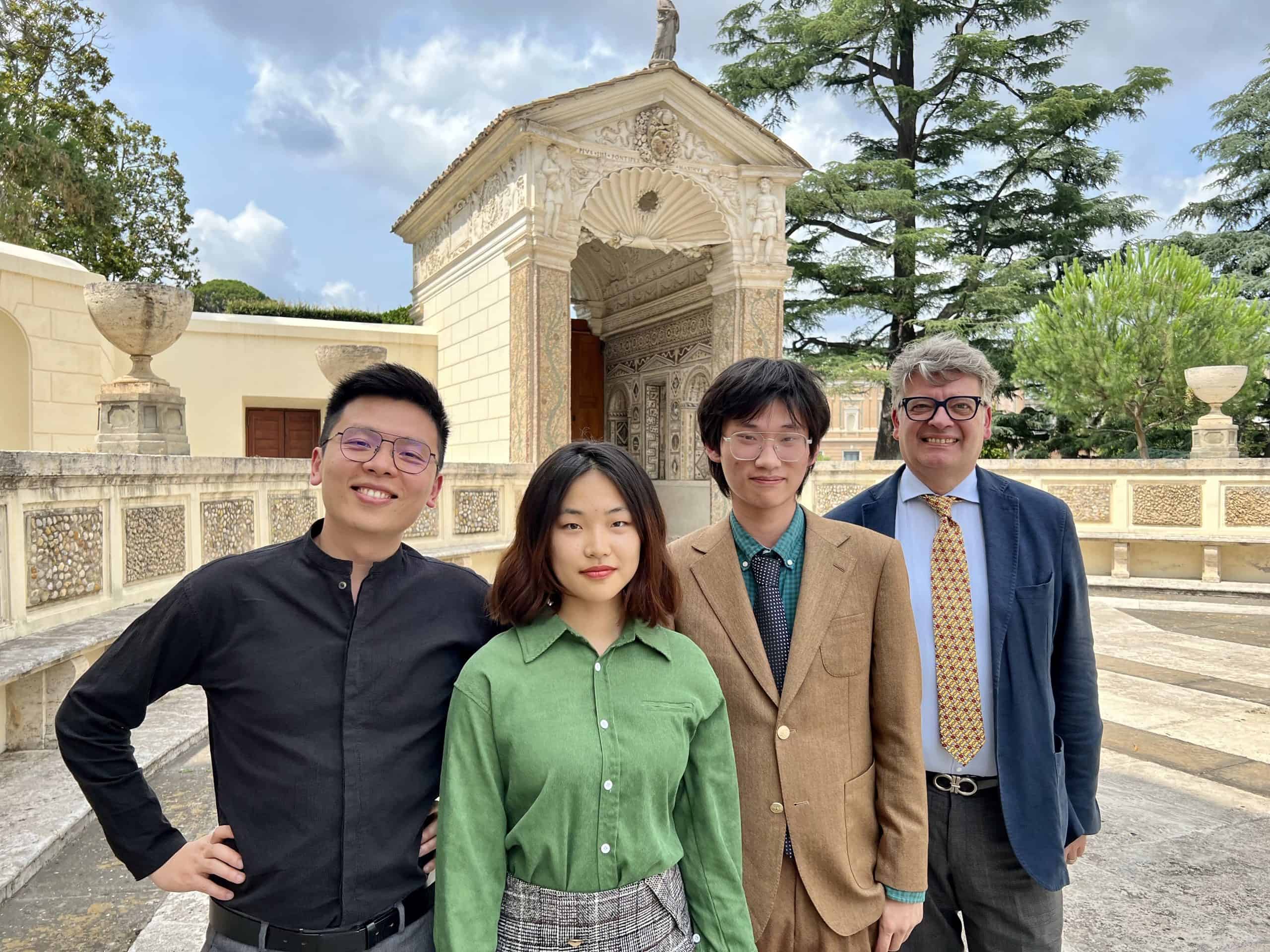 Undergraduates join Vatican meeting on global collaboration – News ...