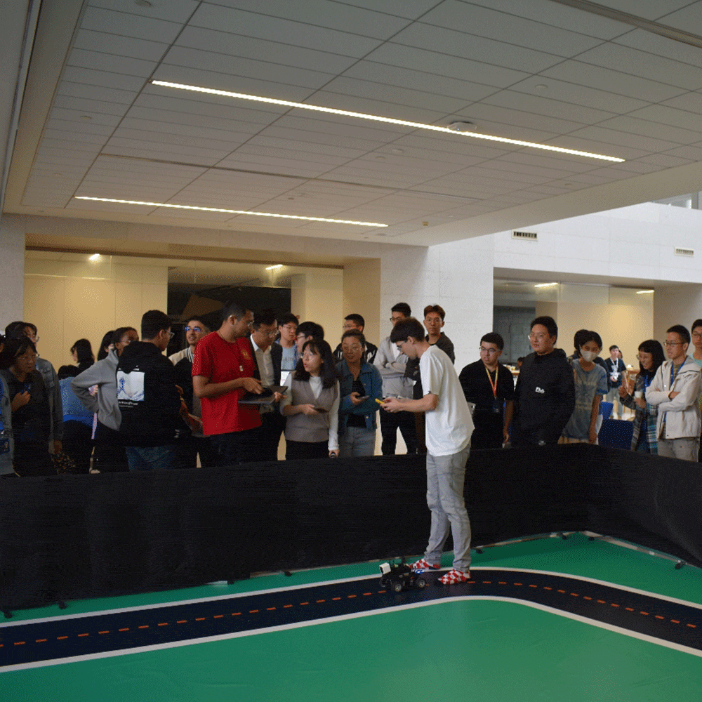 Self-driving cars raced at DKU in battle of AI skills - News | Duke ...