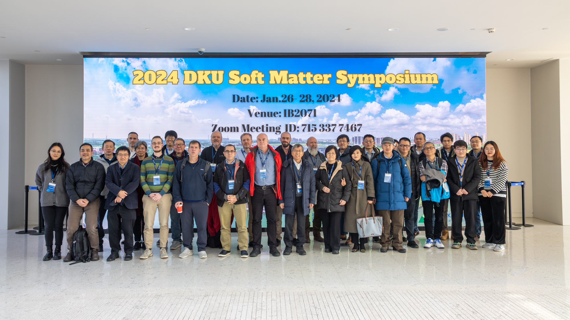 Soft matter symposium attracts over 25 global experts – News | Duke Kunshan University